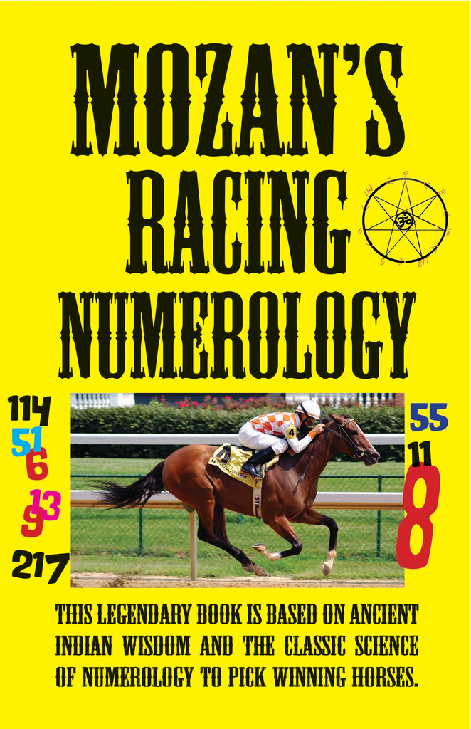 Mozan's Racing Numerology | Sports Books | Sin CIty Games – Sin City Games